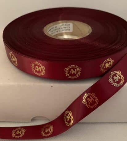 Personalised Printed Ribbon - Printed Ribbon - 25mm Wide
