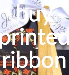 Personalised Printed Ribbons, Car Bows & Big Scissors in the UK