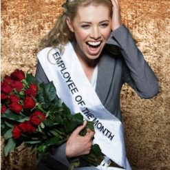 25 Metres Of 10mm Personalised Printed Ribbon - Next Day Delivery