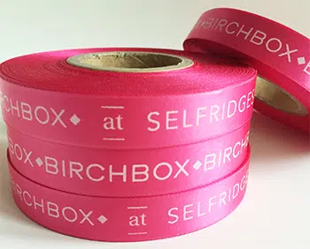 25mm Personalised Printed Ribbon, Custom Printed Ribbons