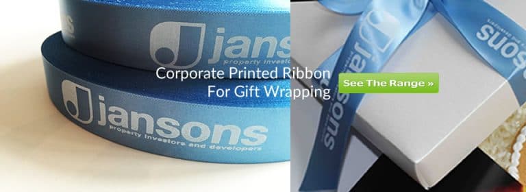 Personalised Printed Ribbons, Car Bows & Big Scissors in the UK