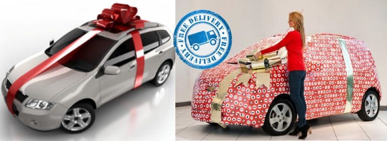 Personalised Printed Ribbons, Car Bows & Big Scissors in the UK