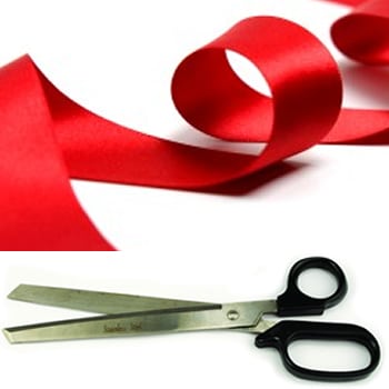 Buy big giant ceremonial scissors for grand opening, ribbon cutting ...