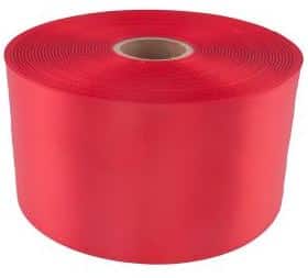 Extra Wide Red Satin Ribbon 100mm Rolls, Dark Red, Claret & Burgundy