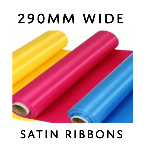 290mm Extra Wide Ribbon - Foot Wide Fabric For Wrapping