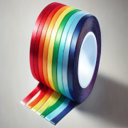 Super Wide 200mm Full Colour Logo Printed Ribbon